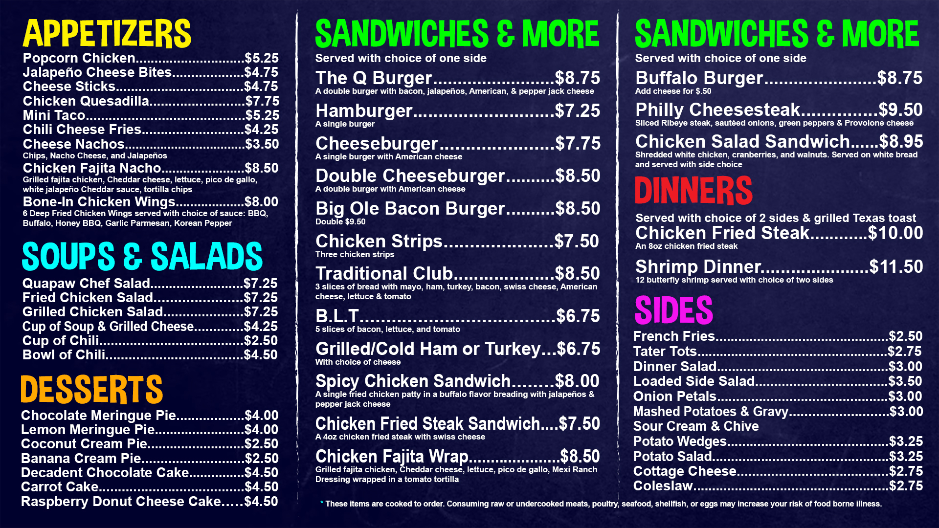 Jackpot Grill – Quapaw Casino