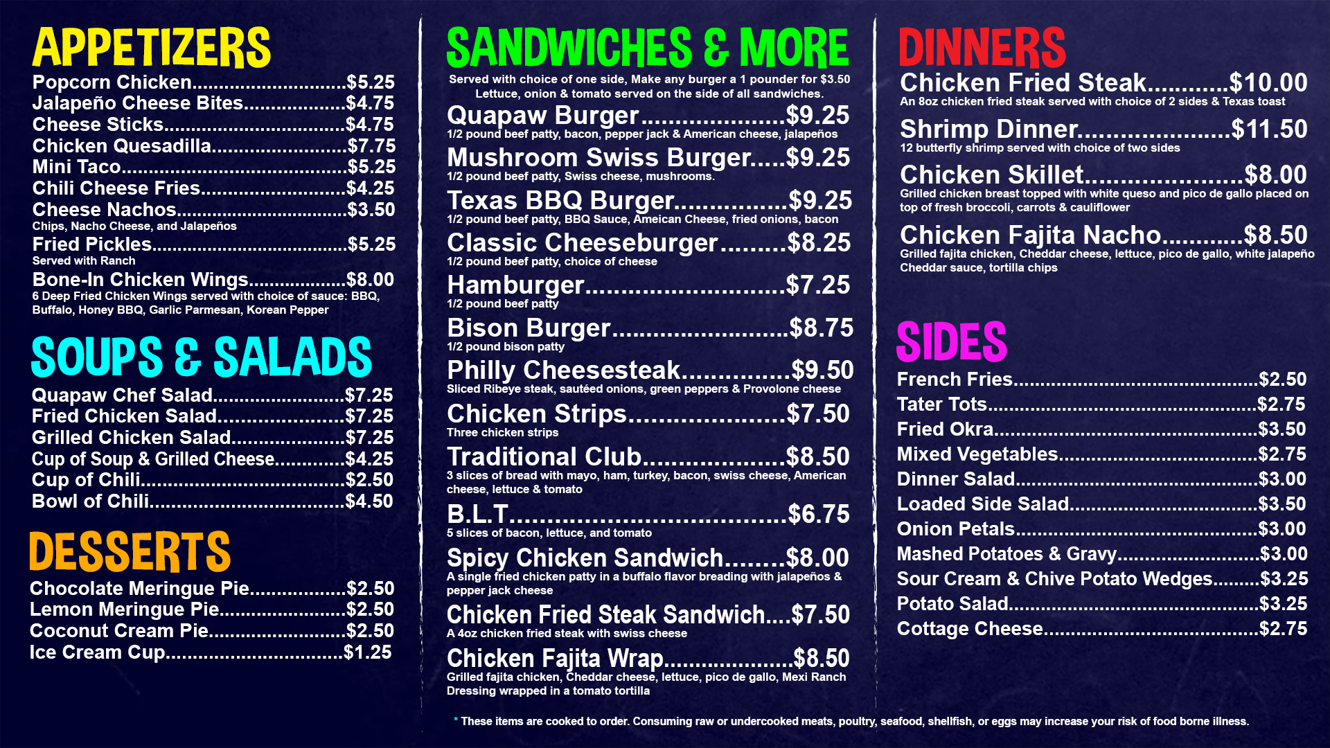 Jackpot Grill – Quapaw Casino